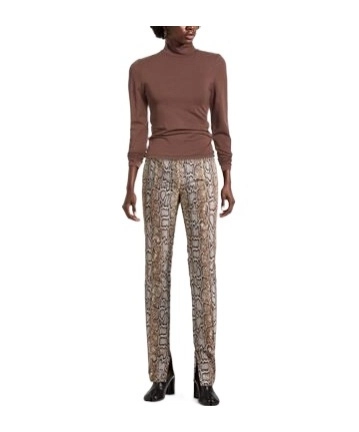 Rag & Bone Solid Color Turtleneck Long-sleeve T-shirt