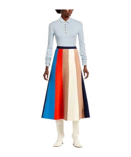 Rag & Bone Solid Stretch Knit Sweater
