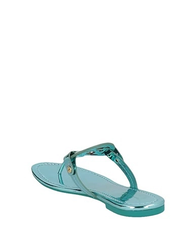 Tory Burch Metallic Flip Flops - Blue
