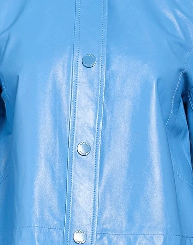 MAXCO. Max&co. Minimalist Leather Shirt
