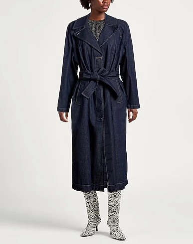 MAXCO. Denim Trench Coat