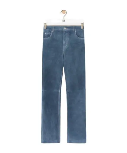 Loewe Casual Pants With Belt Loops - Blue