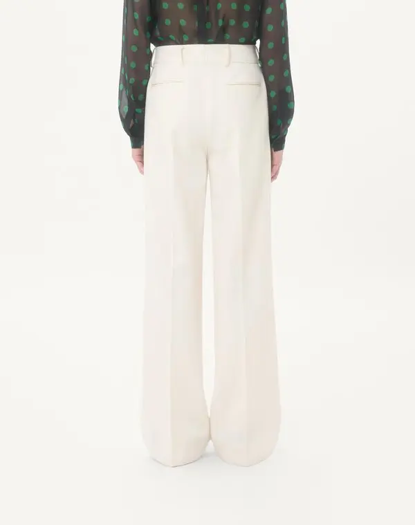 Valentino Garavani Pleated Wide-leg Trousers