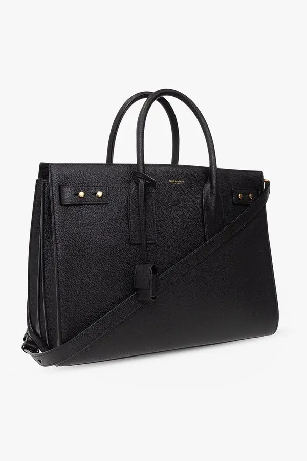 Saint Laurent Sac De Jour Supple Medium In Grained Leather