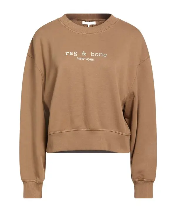 Rag & Bone Solid Color Printed Sweatshirt