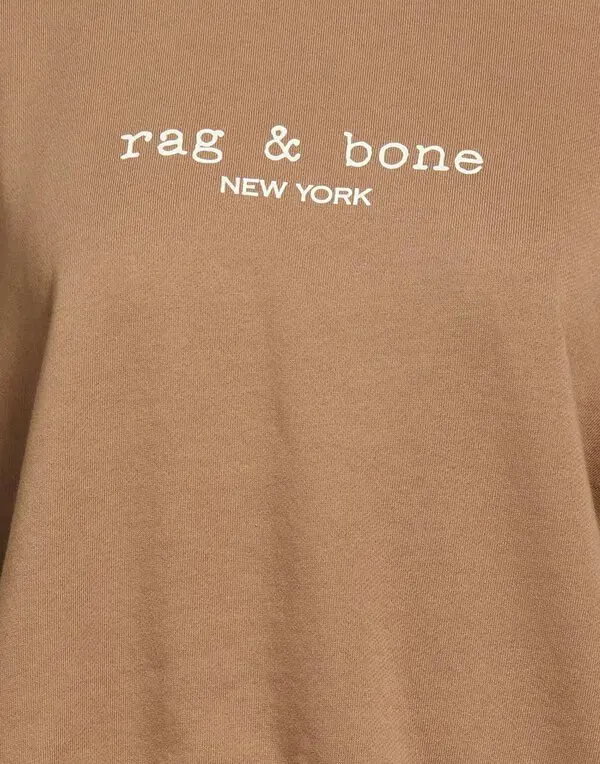 Rag & Bone Solid Color Printed Sweatshirt