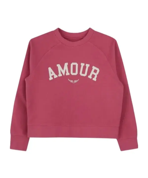 Zadig&Voltaire Amour" Graphic Sweatshirt