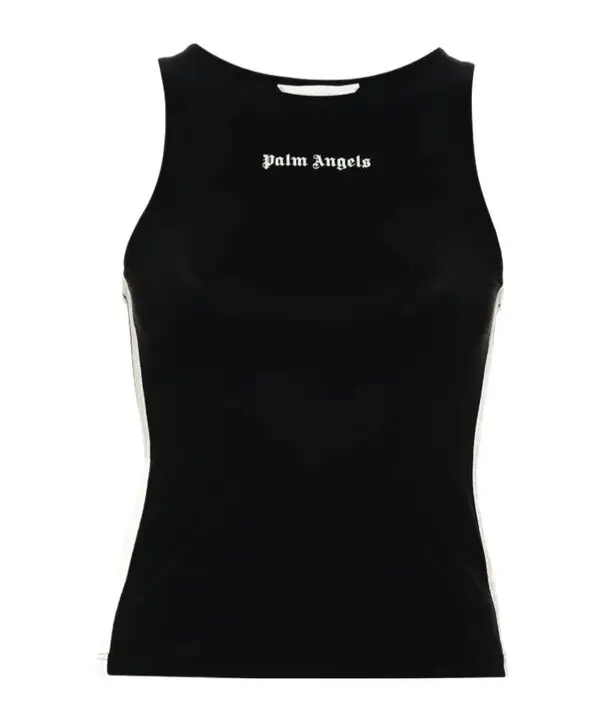 Palm Angels Logo Print Tank Top