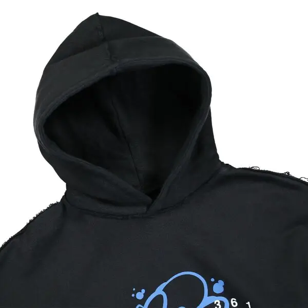 MISBHV X Ufo361 Logo Printed Long Sleeved Hoodie