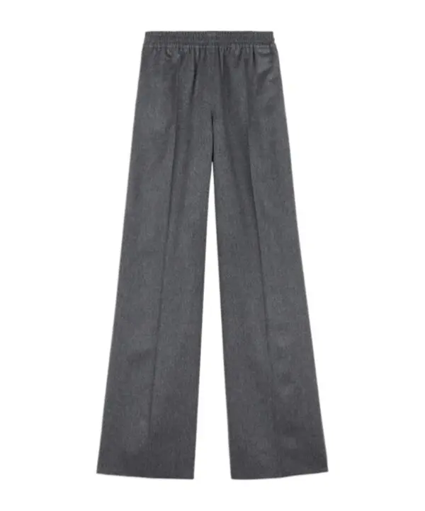 TOD'S Tailored Elasticated Waist Trousers With Embroidered Detail