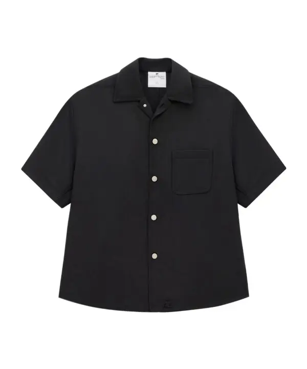 COURREGES Skater Retro Twill Shirt