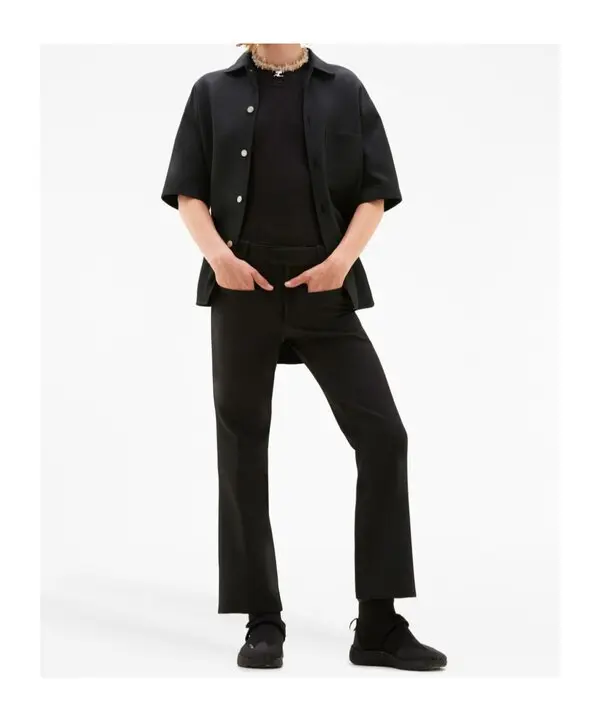 COURREGES Skater Retro Twill Shirt