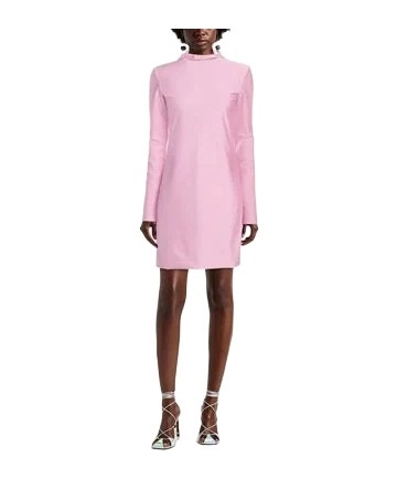 Sportmax Turtleneck Jersey Mini Dress