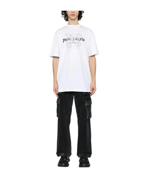 Palm Angels Grafitti-print T-shirt