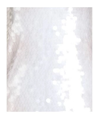 Sportmax Two-tone Strapless Sequin Dress