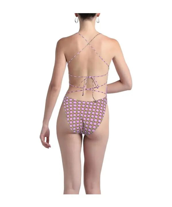 Tory Burch Geometric Print One-piece Swimsuit