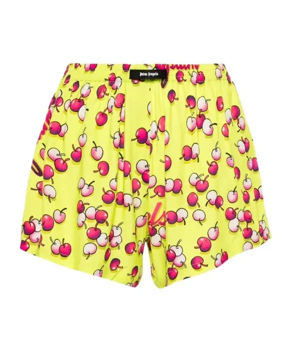 Palm Angels Cherries-print Boxer Shorts