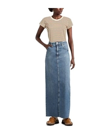 Rag & Bone Striped Printed Short-sleeve T-shirt