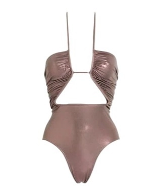 Rick Owens Plain Colour One-piece Swimsuits