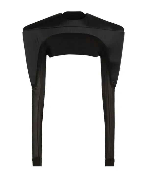 Rick Owens Simple Satin Long-sleeved - Black