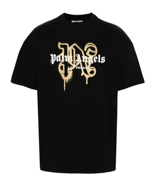 Palm Angels Las Vegas Monogram-print T-shirt