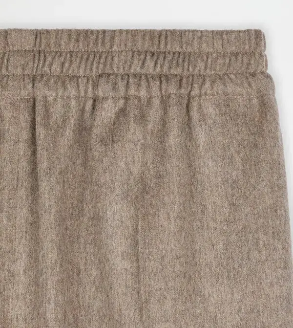 TOD'S Elastic-waist Straight-leg Pants