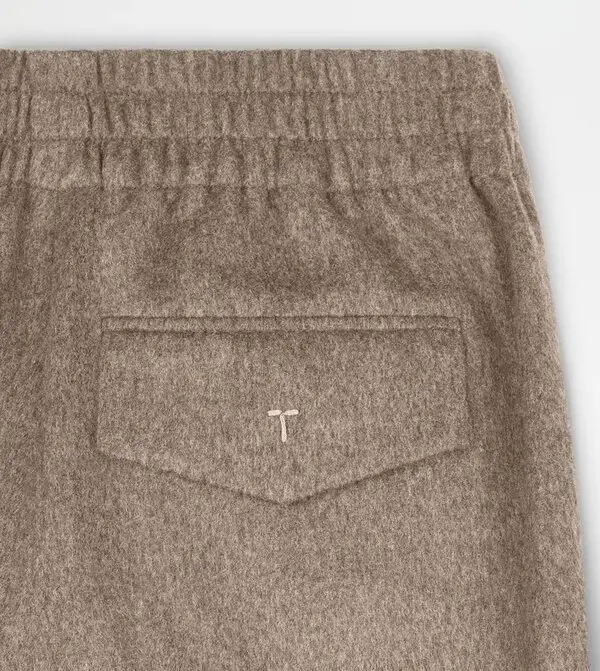 TOD'S Elastic-waist Straight-leg Pants
