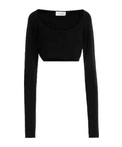 Sportmax Wool Long Sleeve Top