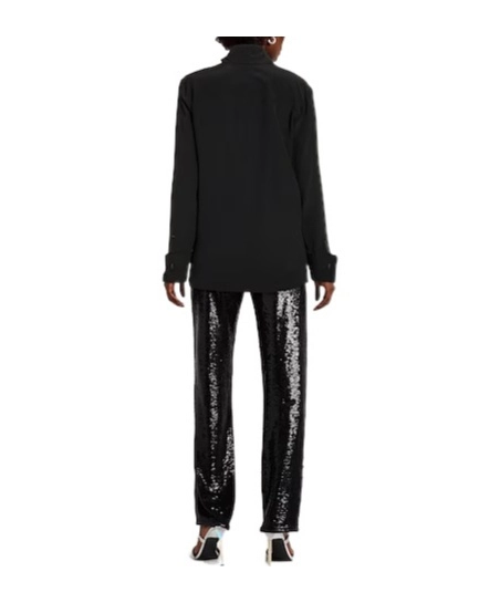 Sportmax Bow-detail Crepe Blouse