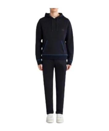 Etro Fleece Trousers With Greca