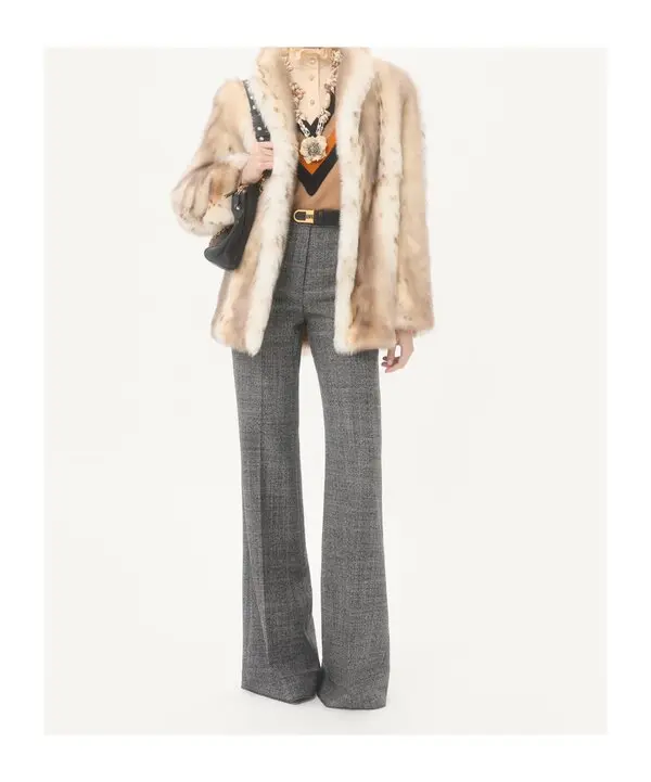 Valentino Garavani Hook Closure Long-sleeved Coat