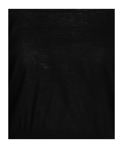 Max Mara Solid Lightweight Wool Knit Top