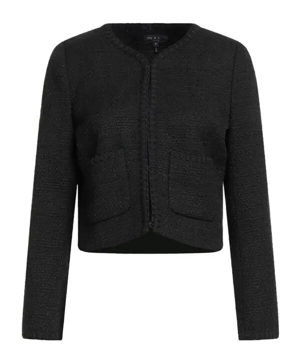 Rag & Bone Simple Fashionable Long-sleeve Coat - Black