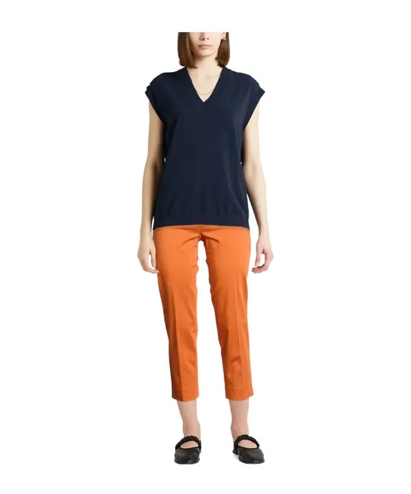 Max Mara Plain Colour Casual Trousers