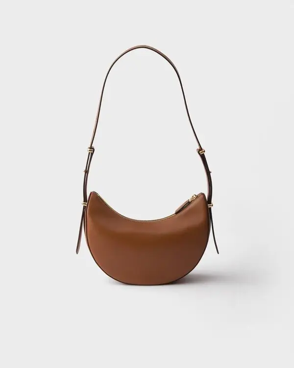 Prada Arqué Small Leather Shoulder Bag