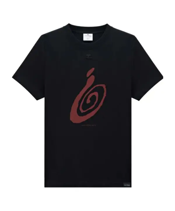COURREGES Graphic-print Cotton T-shirt