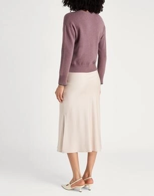 Brunello Cucinelli Stylish Versatile Satin Skirt