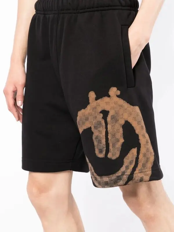 MISBHV History Of Acid House" Printed Shorts