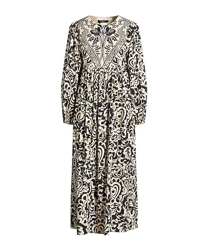 Max Mara Flared Long Sleeve Dress