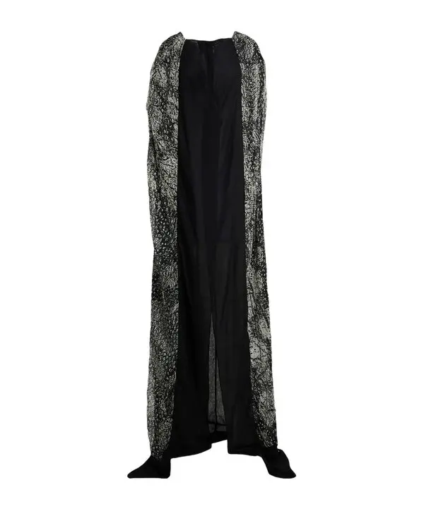 Rick Owens Multicolor Chiffon Shawl