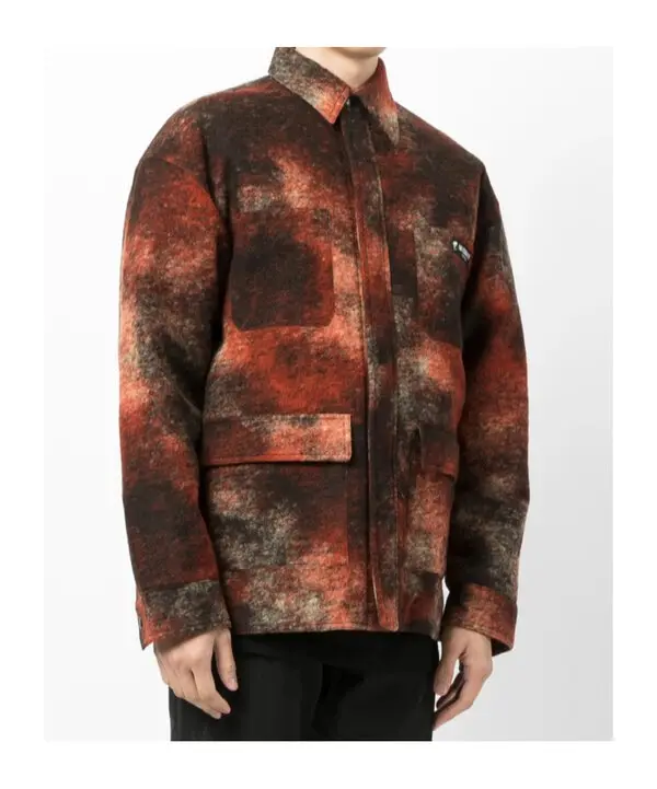 MISBHV Patterned Logo-patch Shirt