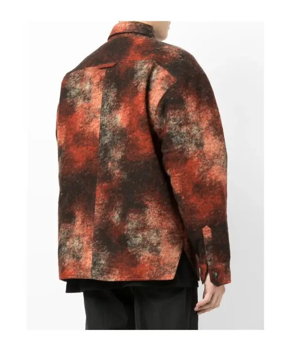 MISBHV Patterned Logo-patch Shirt