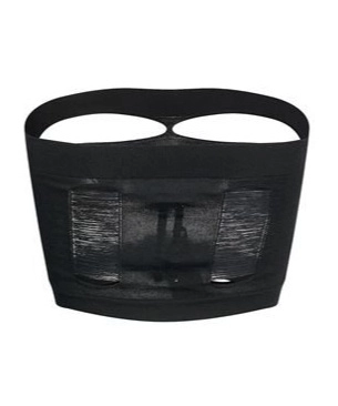 Rick Owens Solid Color Wool Strapless Top