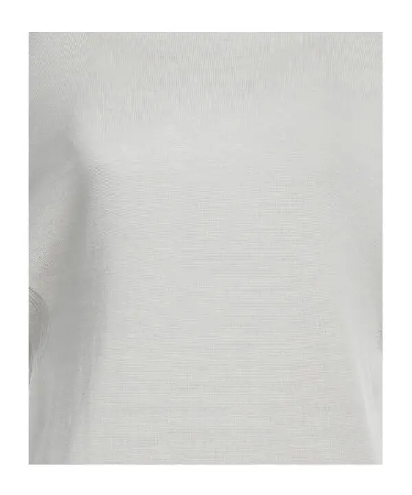 Rick Owens Lightweight Knitted Short-sleeved Turtleneck