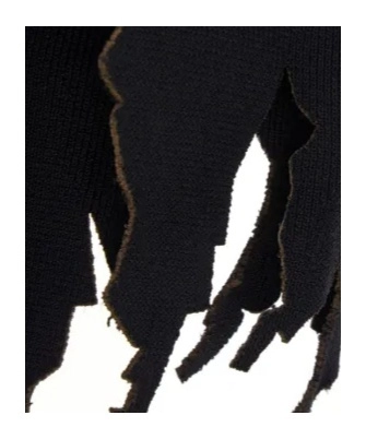 J.W.ANDERSON Shredded-hem Flared Trousers - No