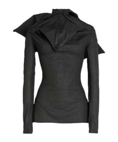 Rick Owens Long Sleeve Turtleneck Top