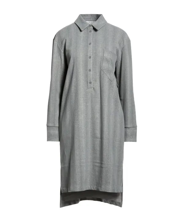 Max Mara Corduroy Long-sleeve Shirt Dress