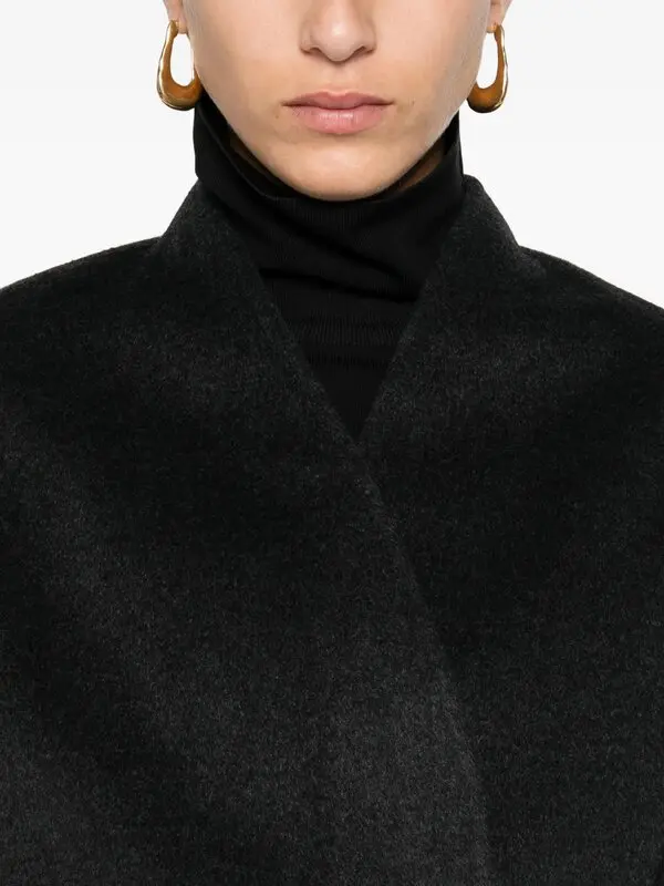 ANINE BING Wrap Coat With Self-tie Belt