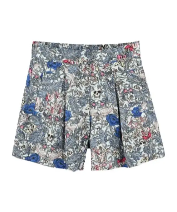 Zadig&Voltaire Printed Pleated Shorts