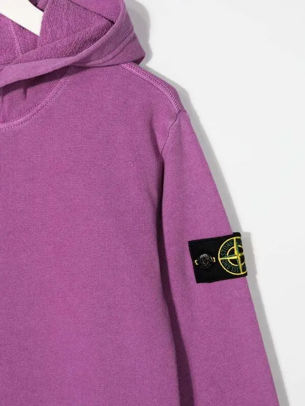 Stone Island Logo Patch Hoodie